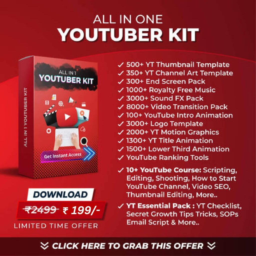 Premium Youtuber Kit Mega Bundle - Marketing Labs