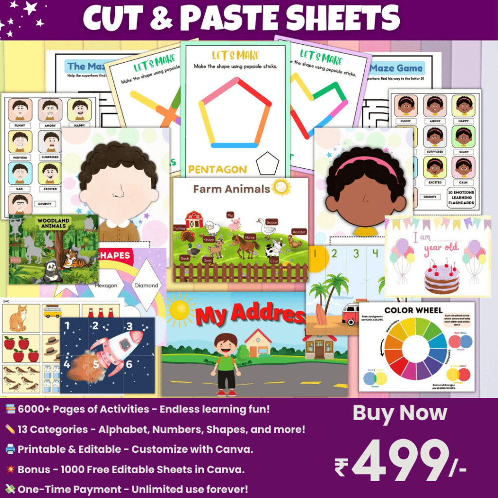6000+ Worksheets : Preschool Learning Bundle - Marketing Labs